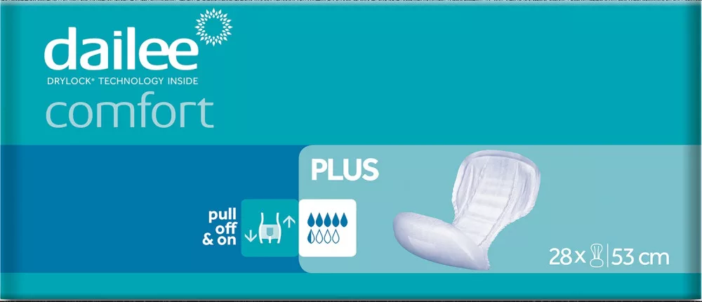 DAILEE COMFORT PLUS inkontinencia betét (1950ML) 28X - Gyógy